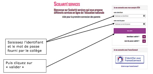 Tutoriel pour la demande bourse en ligne – Collège Edmond Bambuck